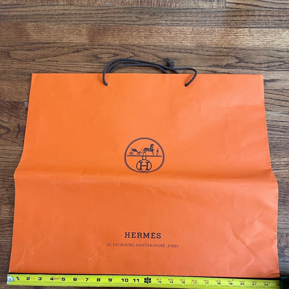 Hermes Original Extra Larger Paper Bag. - Gem